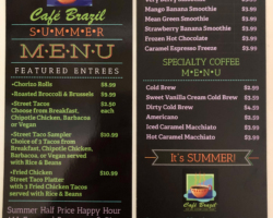 Cafe Brazil Menus